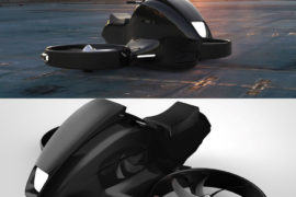 Gyrodrone VTOL Personal Aircraft is Stabilized Using Two Gyroscopes ...