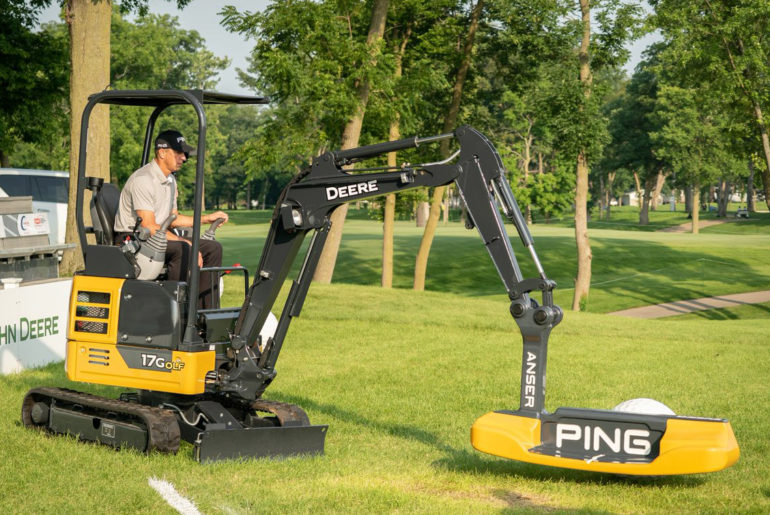 John Deere Teams Up with PING to Create the World's Largest Golf Putter ...
