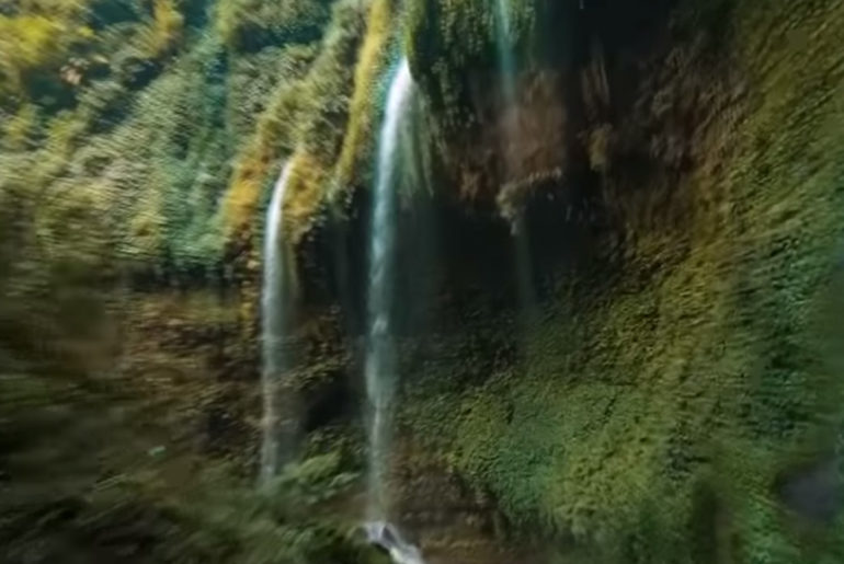 This is What Happens When a Drone Flies Through a Waterfall in the ...
