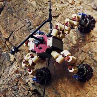 Engineer James Bruton Builds Stair-Climbing Robot That Uses Eight ...