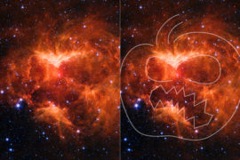 NASA Reveals Jack-o'-Lantern Nebula for Halloween - TechEBlog