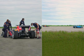 Bugatti Chiron Takes On Red Bull F1 Car in the Ultimate Drag Racing ...