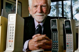 Martin Cooper is Known as "Father of the Cell Phone" Because He ...
