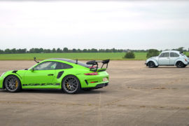 Tesla Model S-Powered Volkswagen Beetle Takes On Porsche GT3 RS in Drag ...