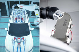 ABB Robotics Debuts First Robot-Painted Art Car in the World, Created ...
