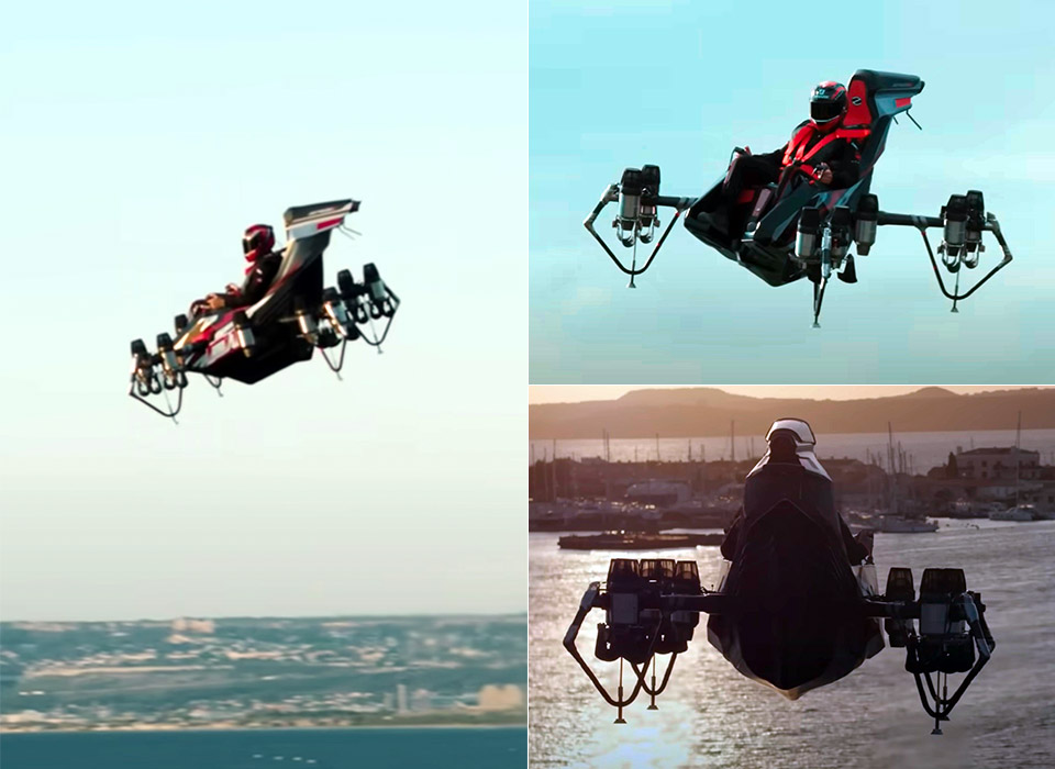 Zapata Jetracer Personal VTOL Aircraft Can Hit 155MPH and Reach an ...