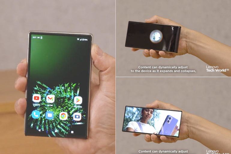 Motorola Smartphone With Rollable Display Teased At Lenovo Tech World