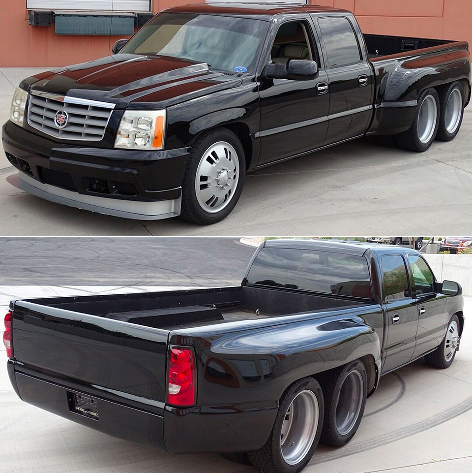 Chevrolet Double Dually with 1,425HP and Escalade Front Might be ...