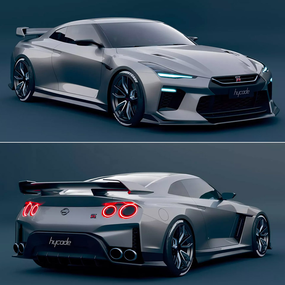 Automotive Designer Shows What He Thinks The R36 Nissan Skyline GT R Automotive Designer Shows What He Thinks The R36 Nissan Skyline GT R