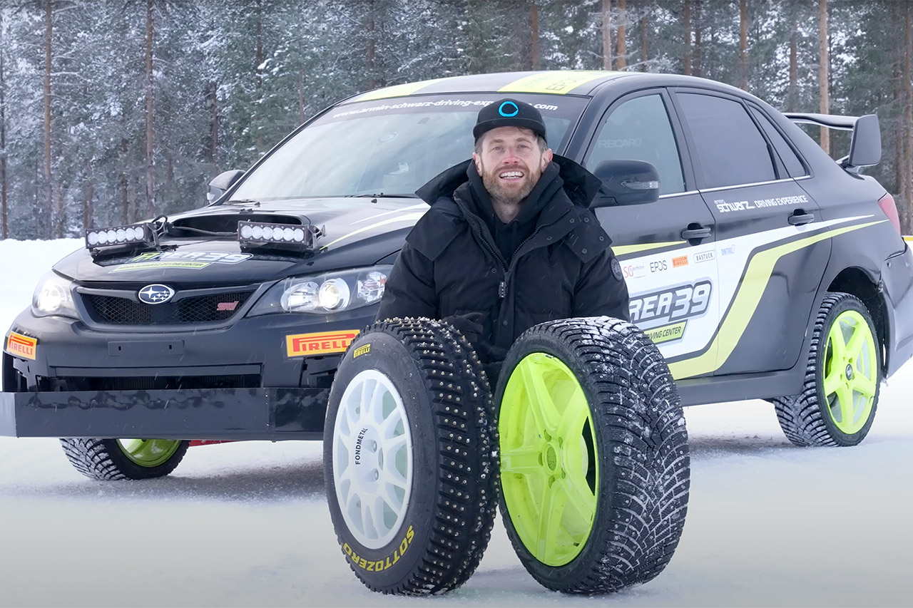How 600 Winter Tires Compare To 2 000 Studded WRC Rally Tires TechEBlog
