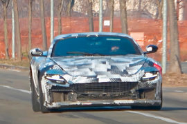 V12 Ferrari Roma Prototype Spotted Testing Near Maranello, Could be 812 ...