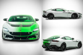 MANSORY Tempesta Verde P800 Gives the Ferrari Roma a White and Green ...