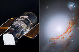 Hubble Space Telescope Observes a Luminous Lenticular Galaxy 168 Million Light-Years Away ...