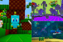 Minecraft Sonic Texture Pack DLC Released, Includes Green Hills and ...